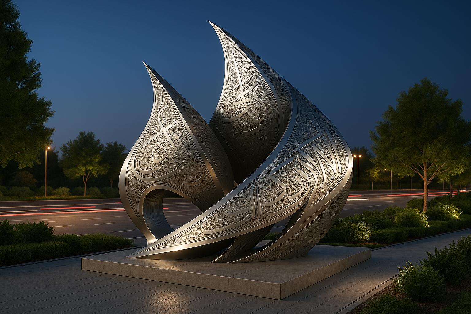 Kuwait Monument Roundabout – Urban Landmark & Landscape Design – Arch ...